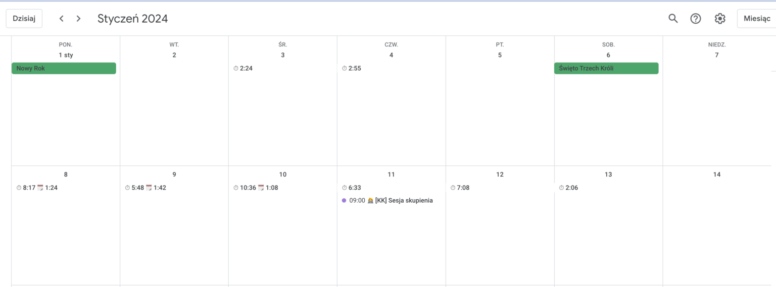 Jak numerować tygodnie w kalendarzu? | Bookowska.pl